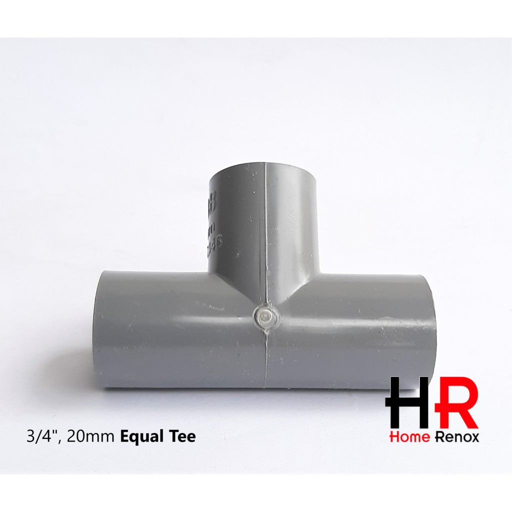 PVC Fittings / Penyambung Paip Plastik 3/4" (20mm) | Shopee Malaysia