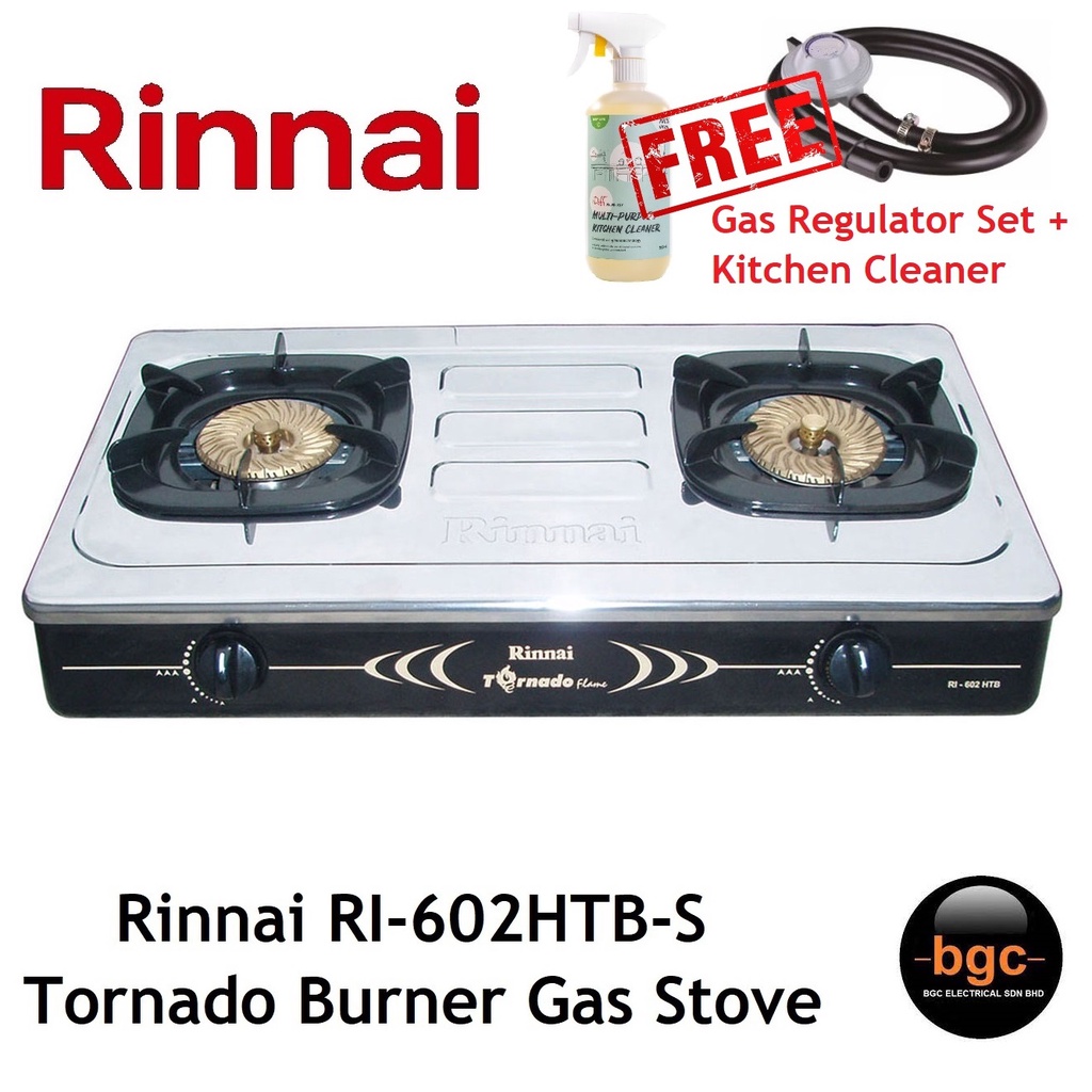 Rinnai RI602HTB Table Top Gas Stove Cooker RI-602HTB | Shopee Malaysia