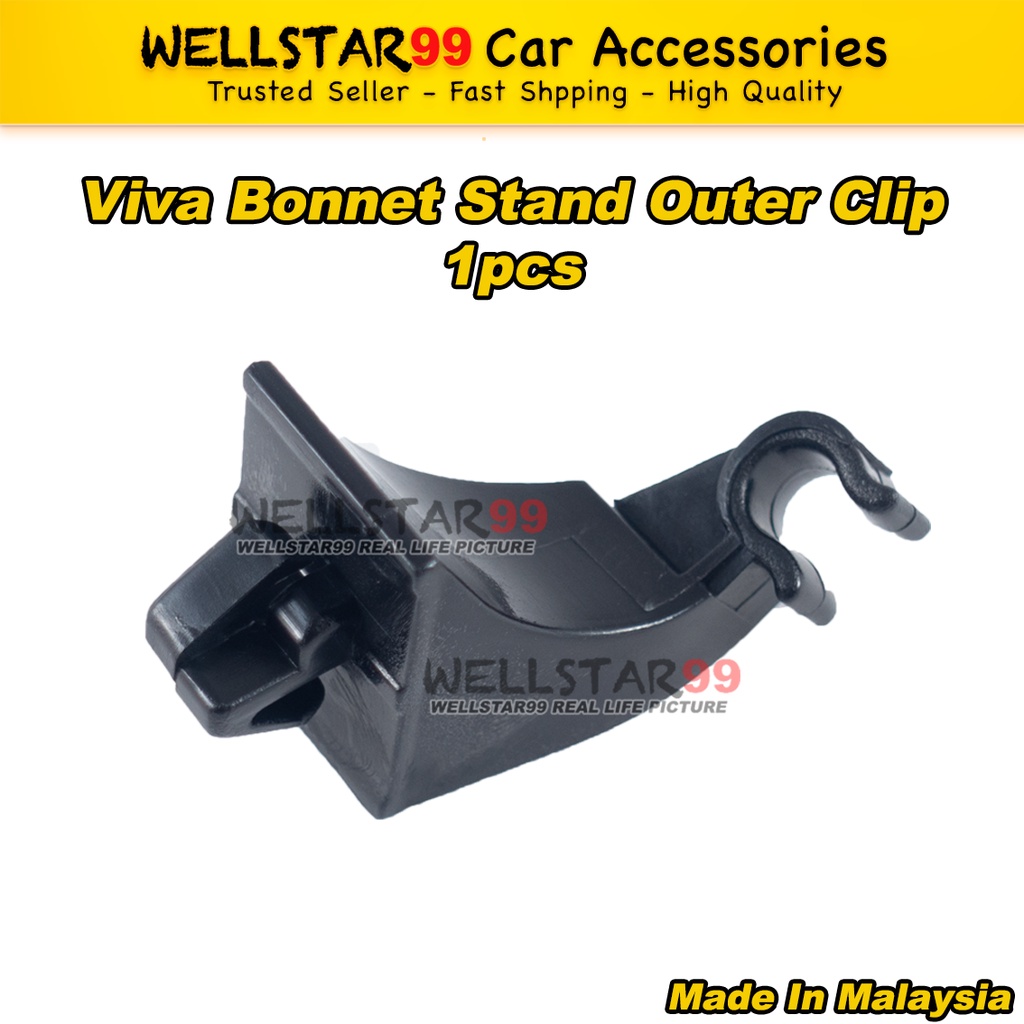 PERODUA VIVA BONNET STAND OUTER CLIP (1 UNIT) (NEW) | Shopee Malaysia