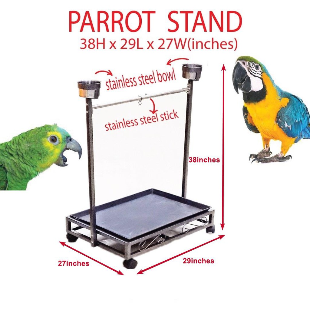 (OFFER) PARROT STAND FOR ALL LARGE PARROTS | Shopee Malaysia