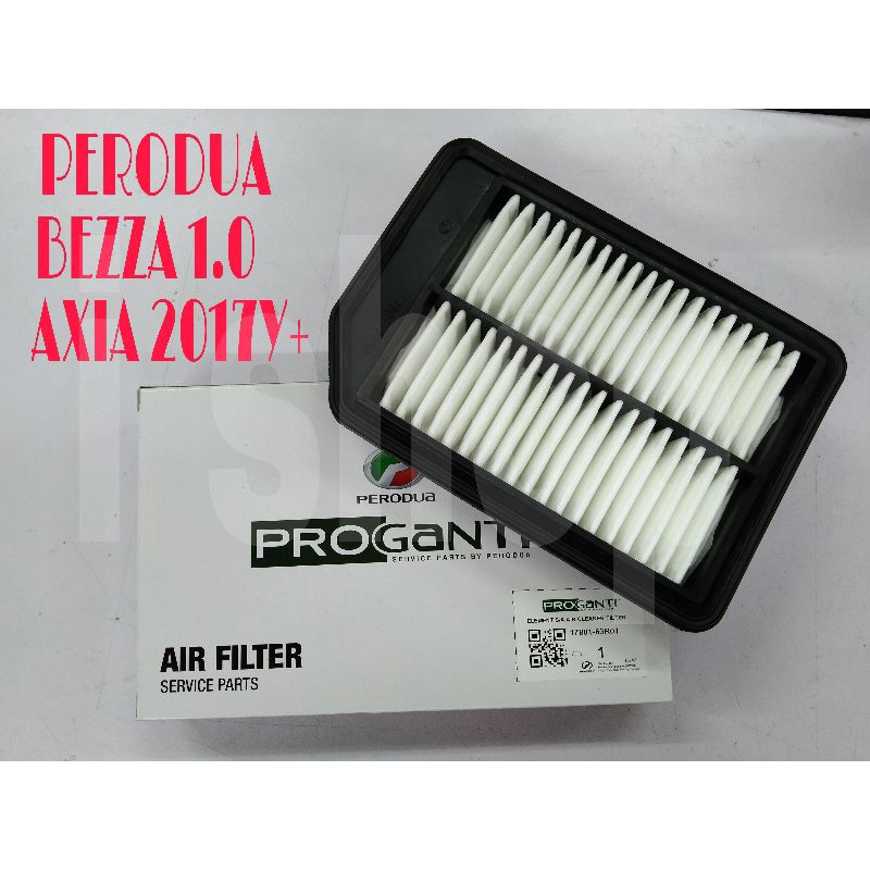 AIR FILTER ORIGINAL PERODUA BEZZA 1.0 AXIA 2017+ (17801-63R01) | Shopee ...