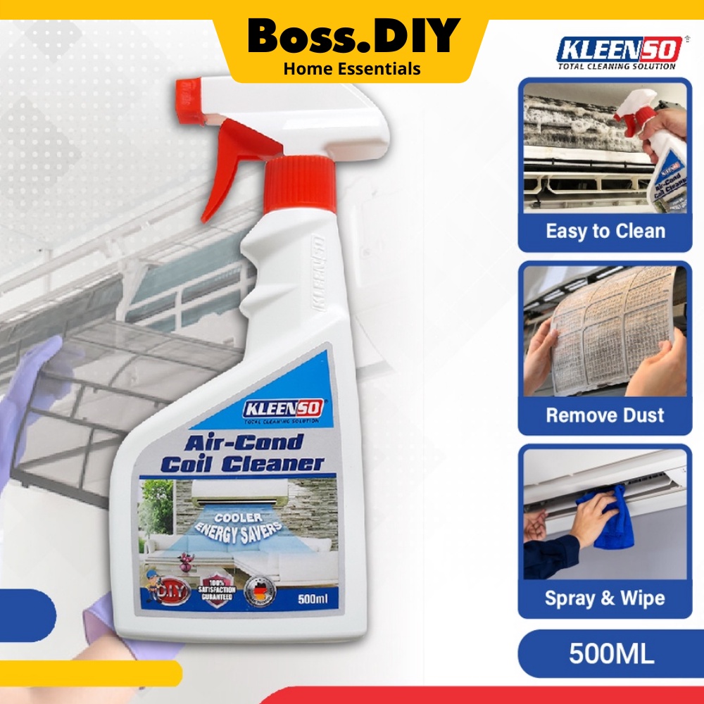 Kleenso Aircond Coil Cleaner 500ml (C138) | Shopee Malaysia
