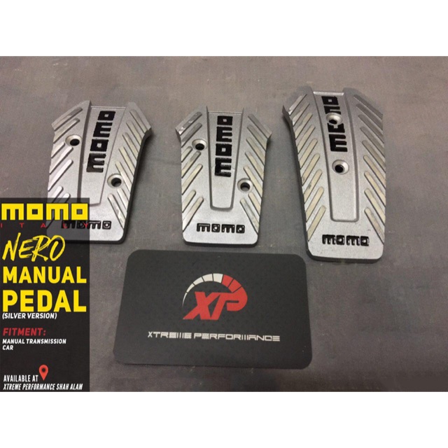 ORIGINAL READY STOCK PEDAL SPORT MOMO MANUAL NERO VERSION | Shopee Malaysia