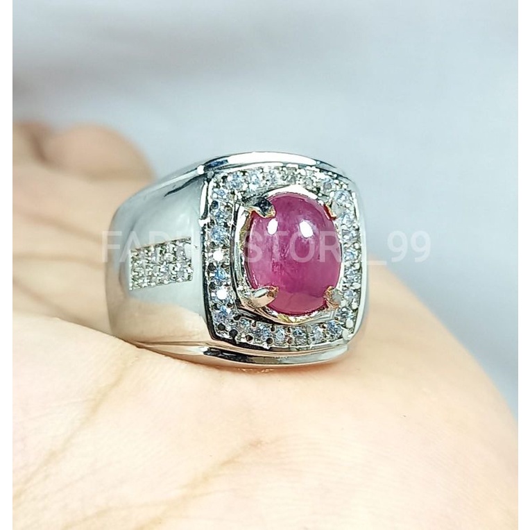 ORIGINAL NATURAL RUBY STONE PLUGGAGE 9 MOHS | Shopee Malaysia