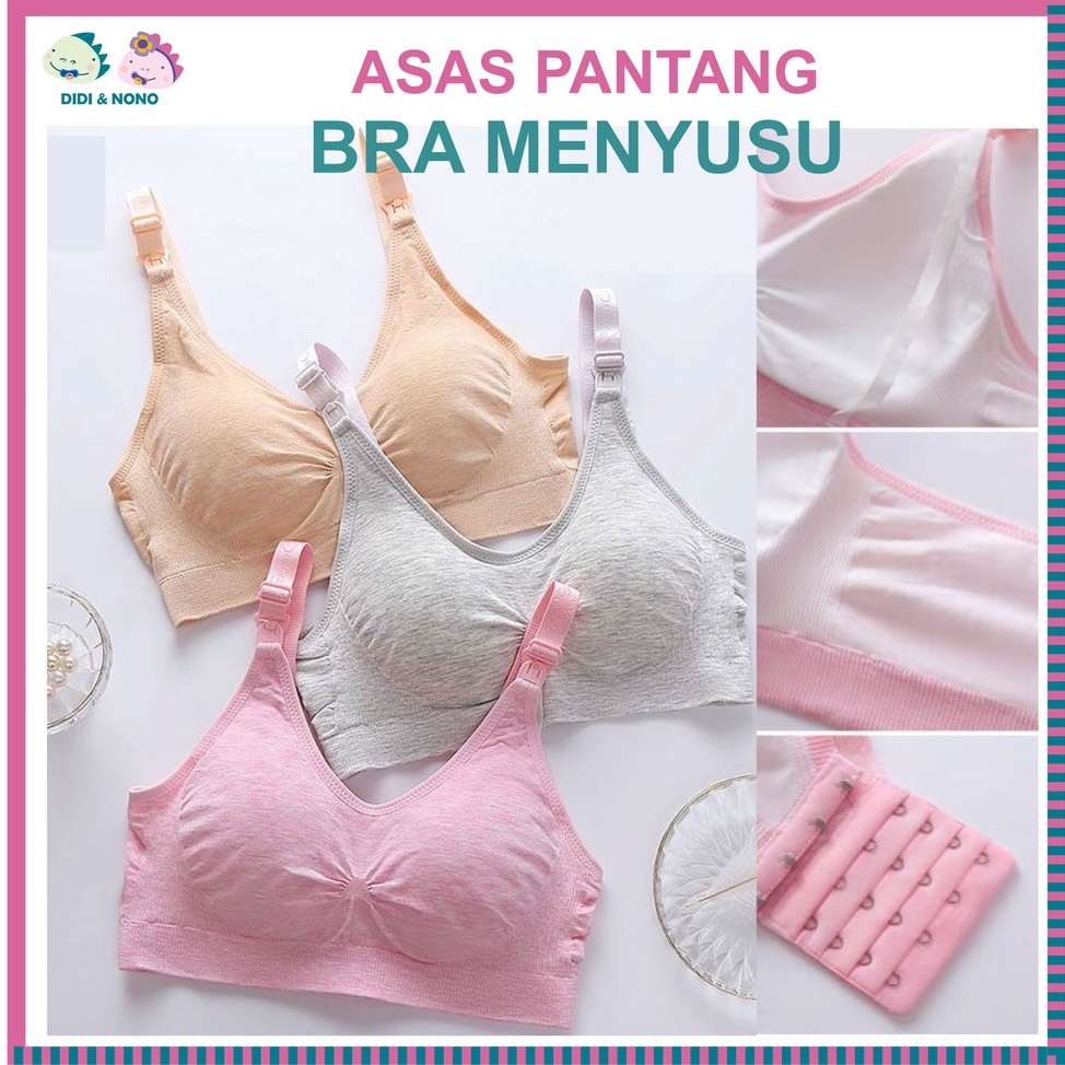 Nursing Bra Maternity Bra Pam Susu Breastfeeding [1pcs Bra Only ...