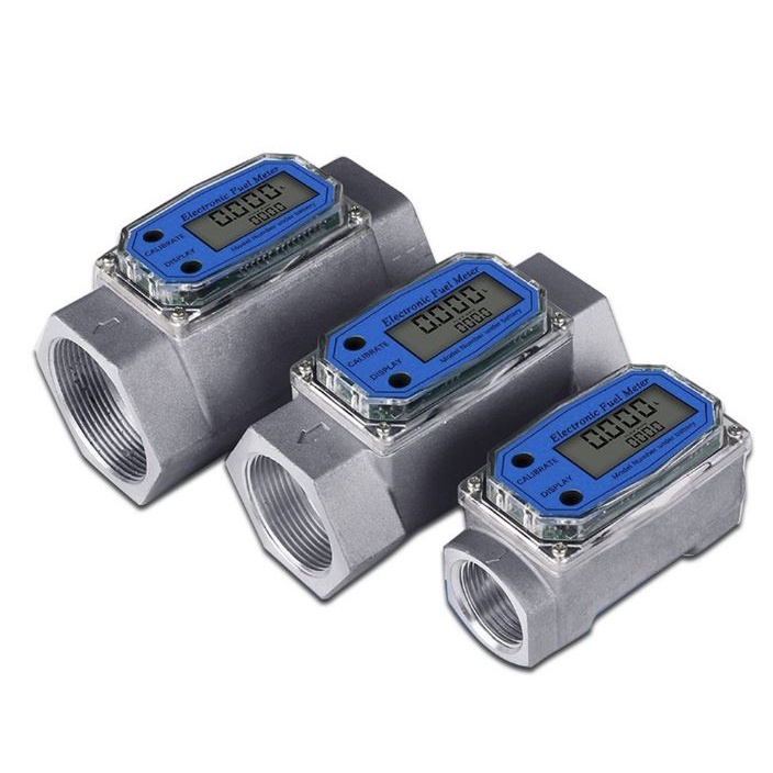 🔥Local Ready Stock 🔥Digital Turbine Flow Meter Portable Water Flowmeter ...