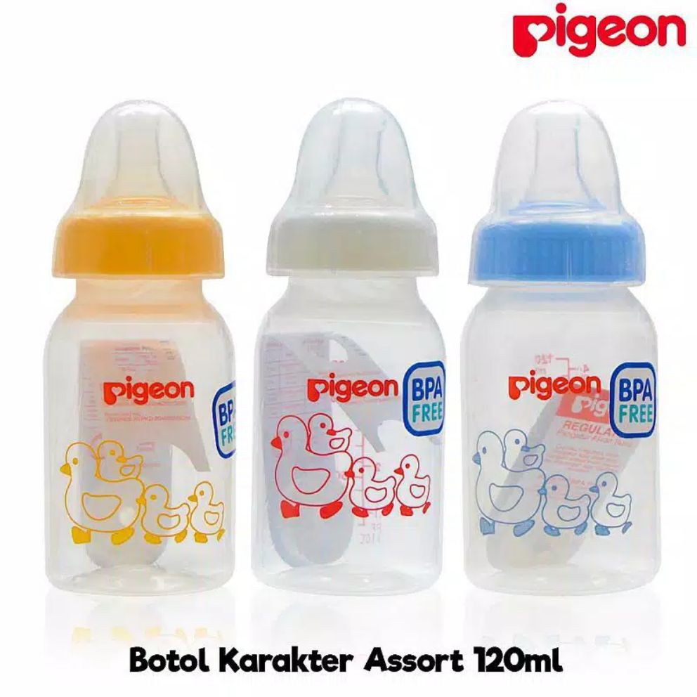 Pigeon Standard Bottle - Pigeon Baby Bottle 120 ml (Random) | Shopee ...