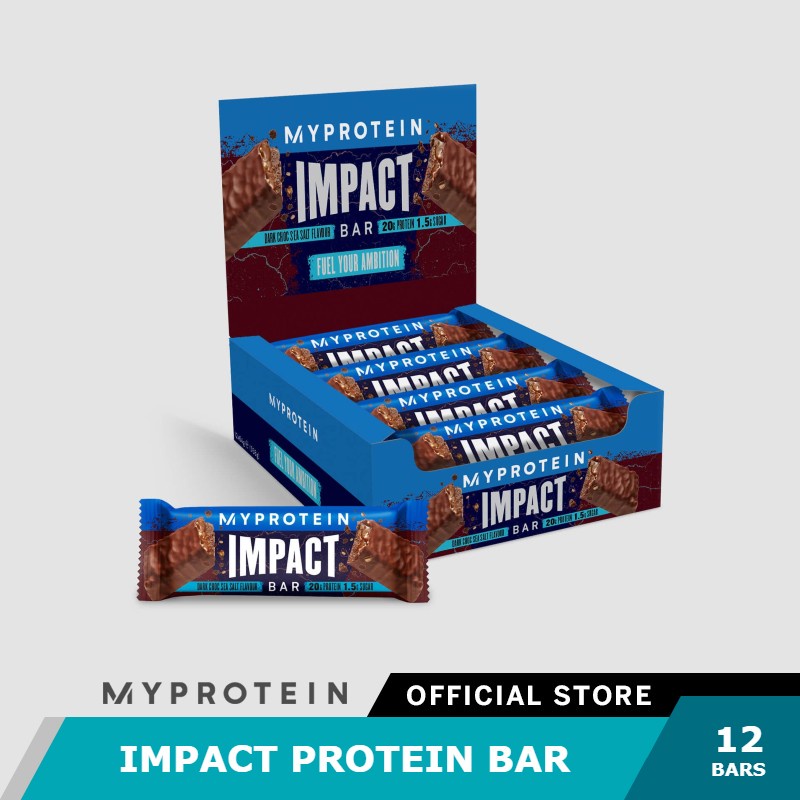 MYPROTEIN Impact Protein Bar (12 Bars) | Shopee Malaysia