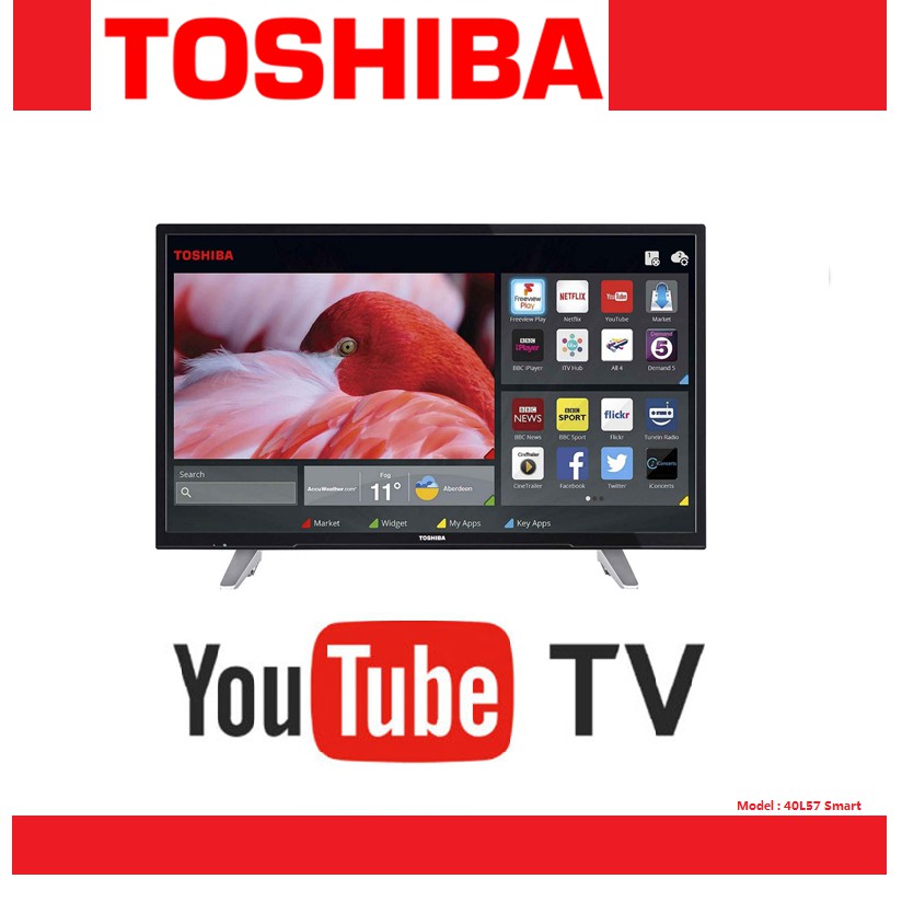 TOSHIBA 40 INCH SMART LED TV | Shopee Malaysia