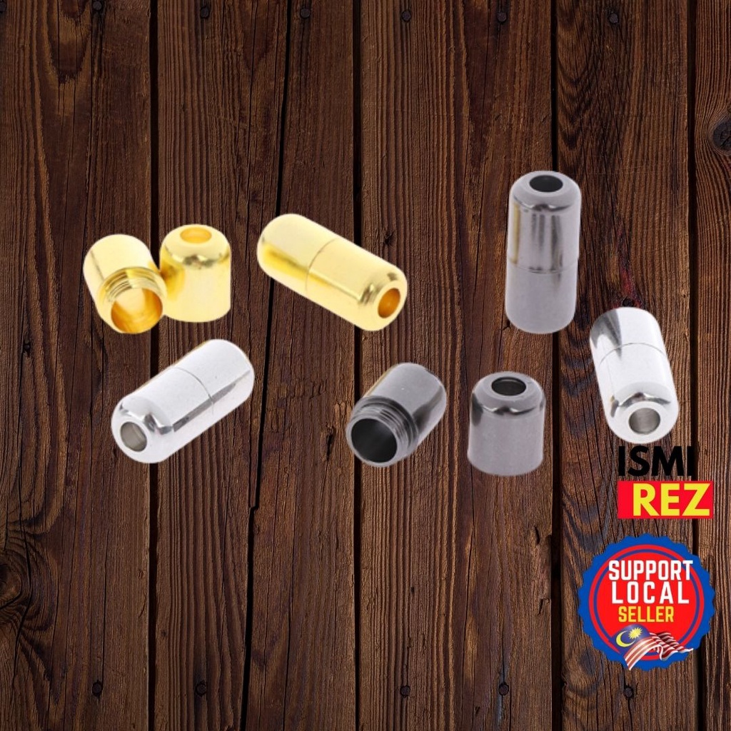 Tali Kasut Lock 2Pcs Tieless Lazy No Tie Shoelaces Buckles Metal ...