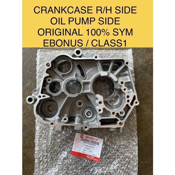 EX5 CLASS BONUS CRANKCASE R/H KULIT ENGINE BELAH OIL PUMP ORIGINAL 100% ...