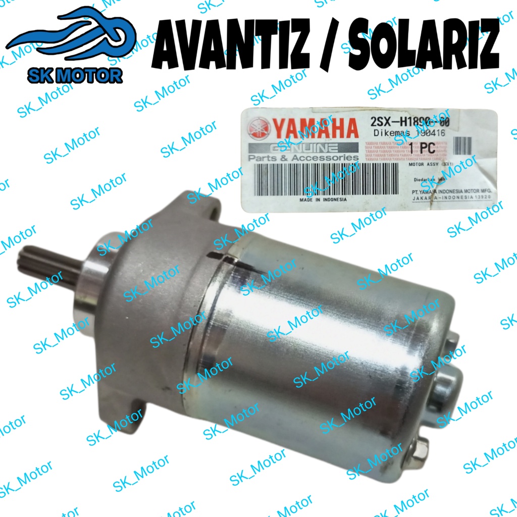 Yamaha EGO AVANTIZ / SOLARIZ Original Starter Motor Assy Startor Motor ...