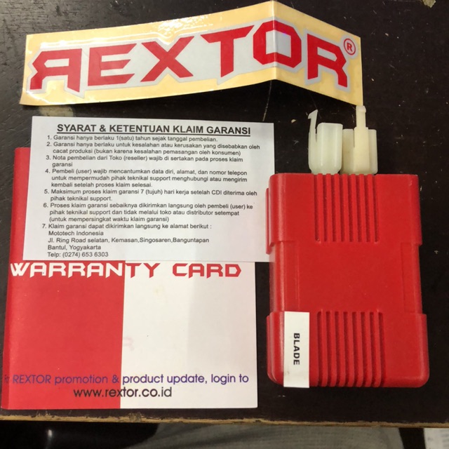 W110/DASH REXTOR RACING CDI UNIT (ADJUSTABLE) | Shopee Malaysia