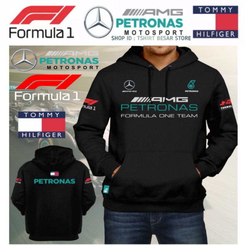 🔥F1 2022 Petrons AMG Mercedes Mens Big Size Long Sleeve Sweater Hoodie ...