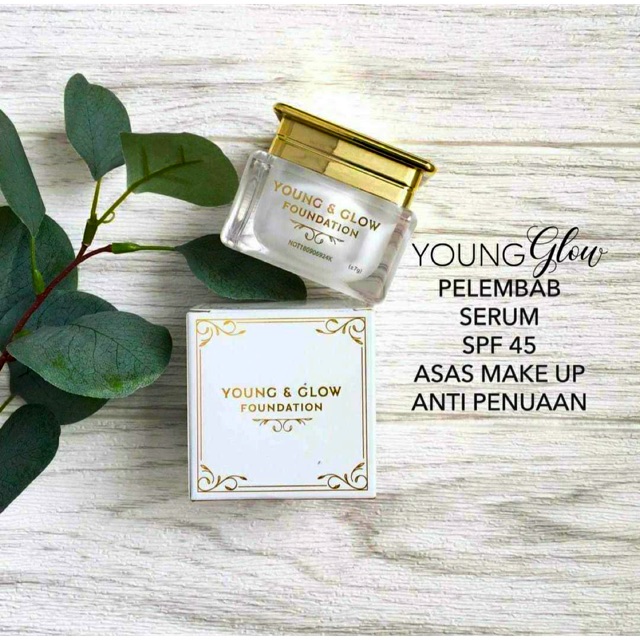 🌈 YOUNG & GLOW FOUNDATION 🌈 | Shopee Malaysia