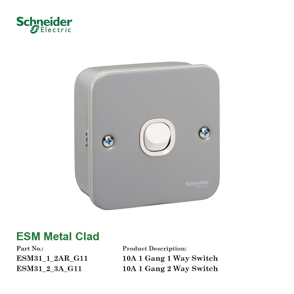 SCHNEIDER ESM METAL CLAD SERIES SWITCHES & SOCKETS [FULL RANGE ... SCHNEIDER ESM METAL CLAD SERIES SWITCHES & SOCKETS [FULL RANGE ...
