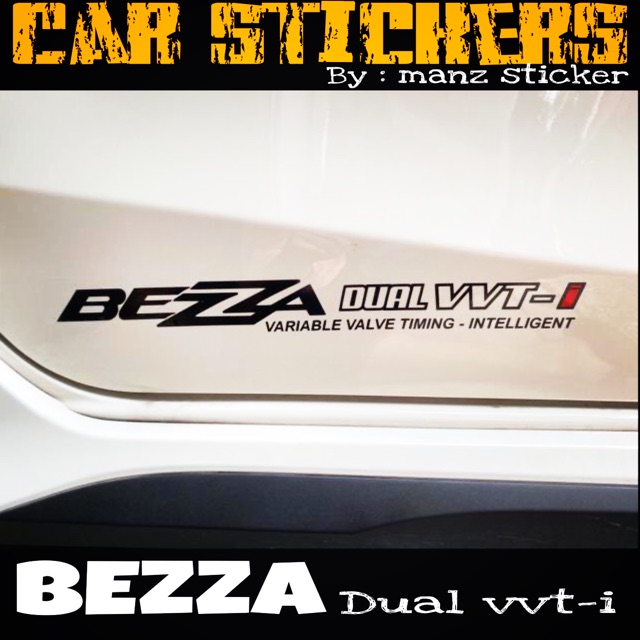 Bezza dual vvt-i car stickers / perodua bezza stickers | Shopee Malaysia