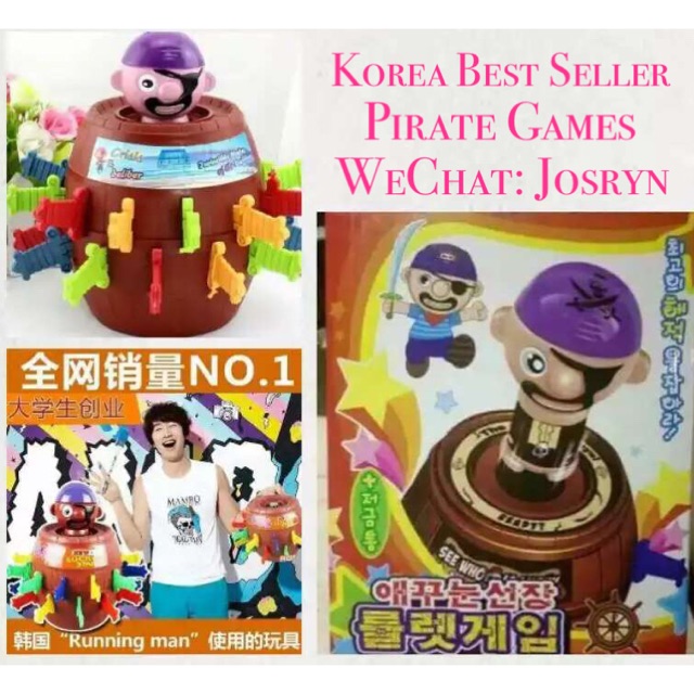 Running man pirate games | Shopee Malaysia