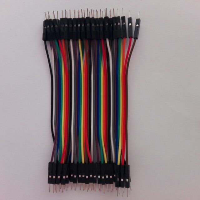 Arduino Breadboard Dupont Jumper Wire 10cm/20cm/30cm Male to Male (MM ...