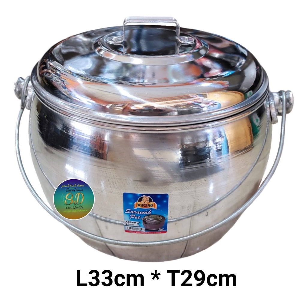 Periuk gantung / periuk sup / periuk satay | Shopee Malaysia