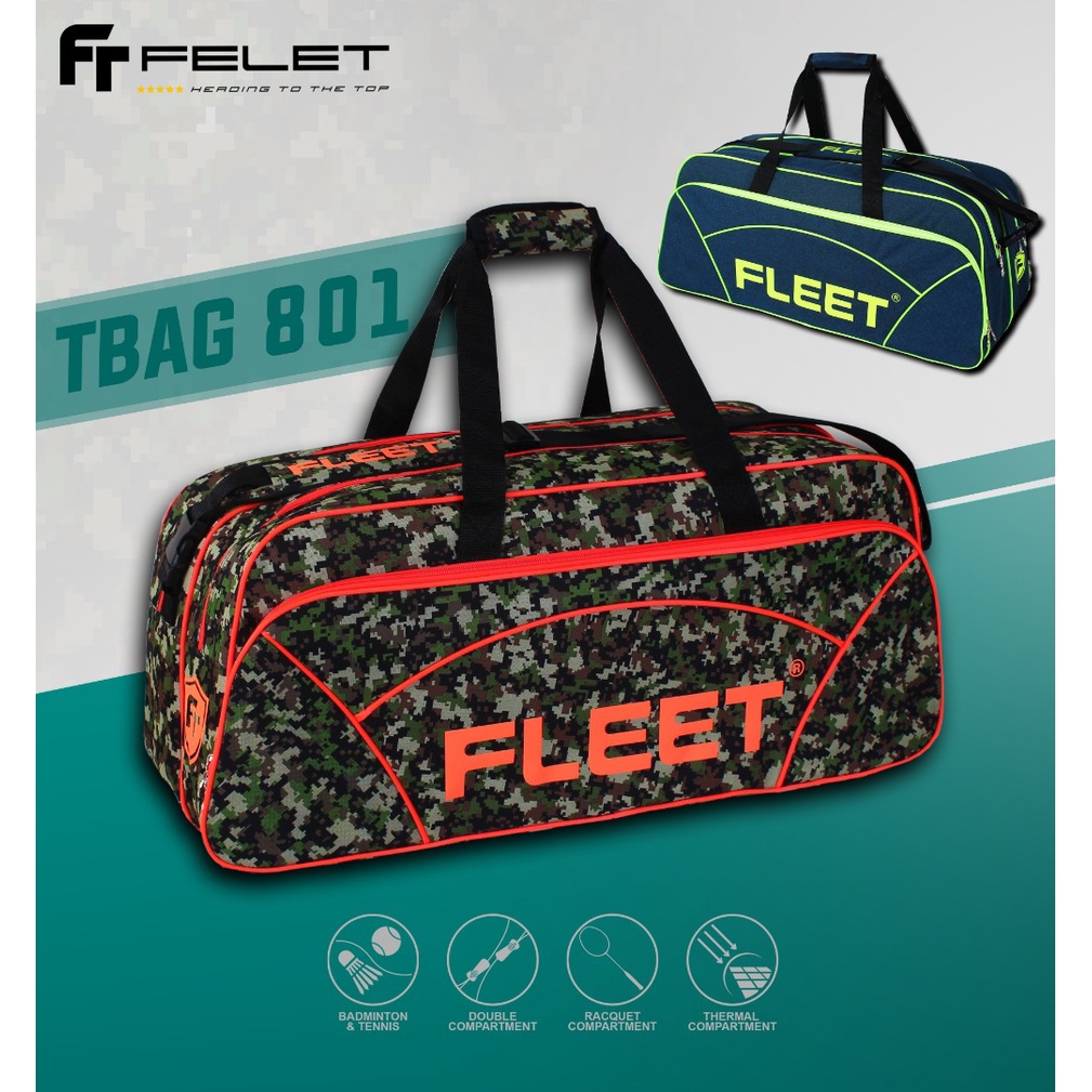 FLEET Tournament Bag Double Compartment With Thermal TBAG - 801 ...