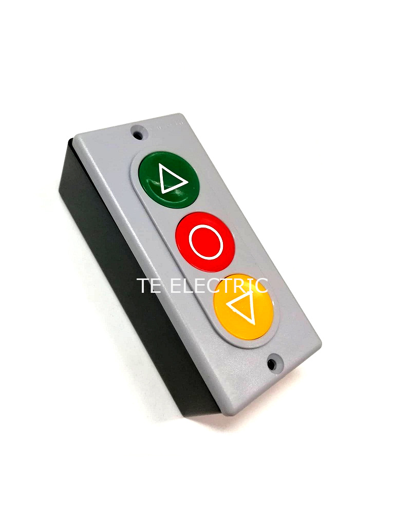 (TAIWAN) CIKACHI PB-3B POWER PUSH BUTTON 3 HOLE UP DOWN ARROW STOP CKC ...