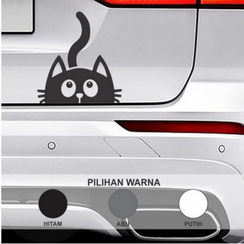 Car stickers Cute animated cat stickers | Shopee Malaysia