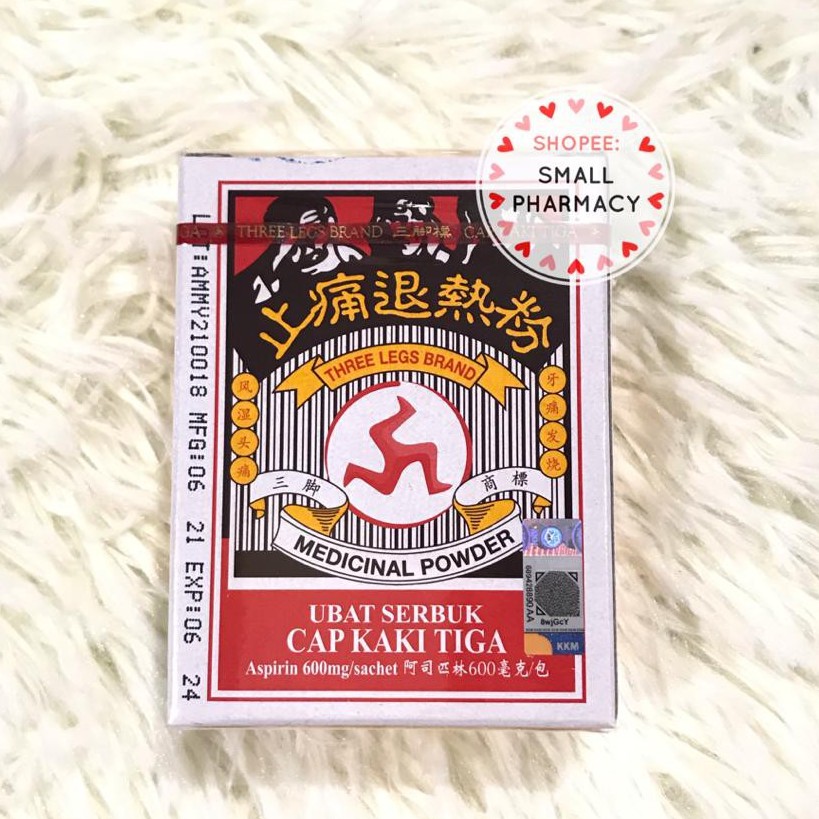 Three Legs Medicinal Powder 600mg 330096 | Shopee Malaysia