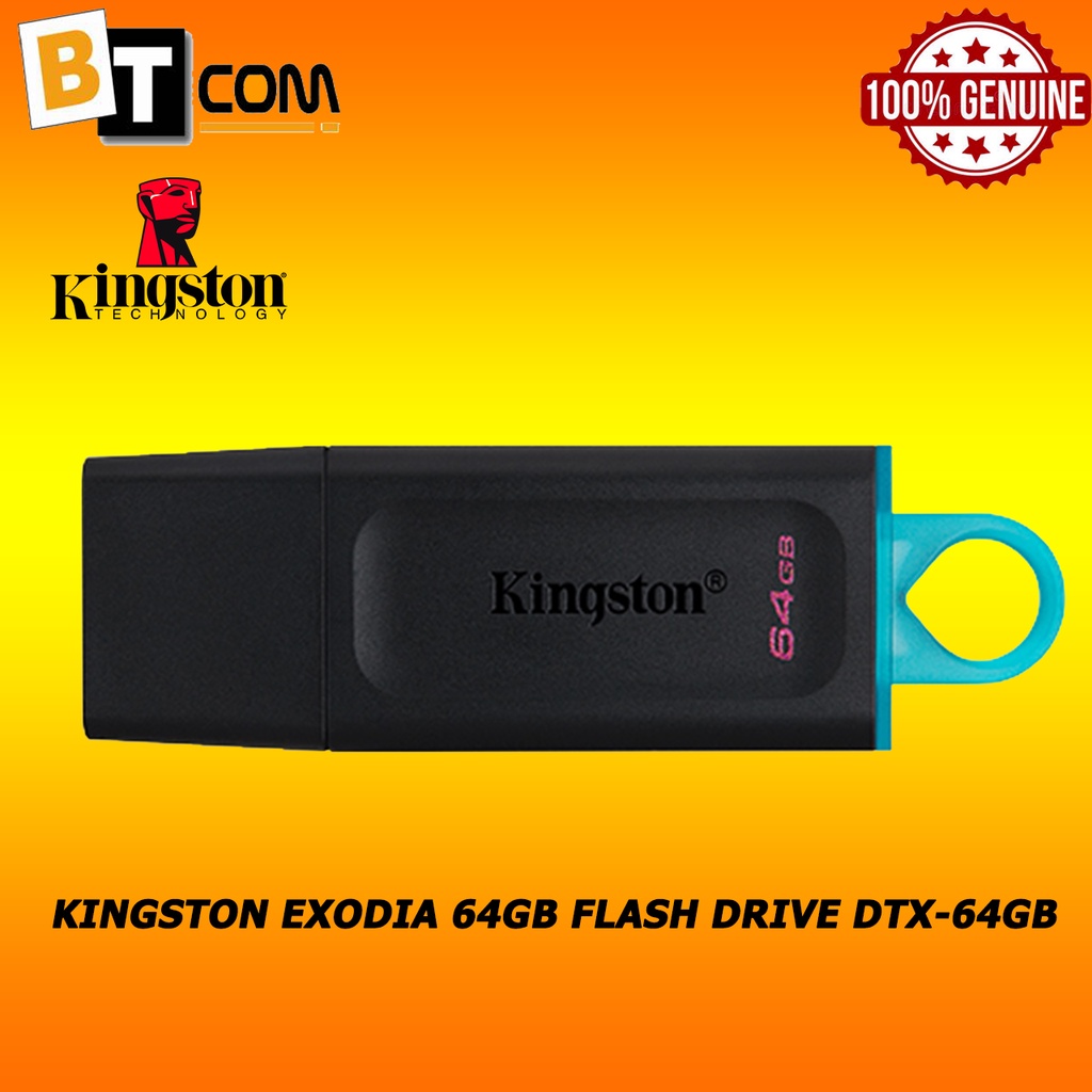 Kingston Exodia 64GB Flash Drive DTX-64GB, KC‐U2G | Shopee Malaysia