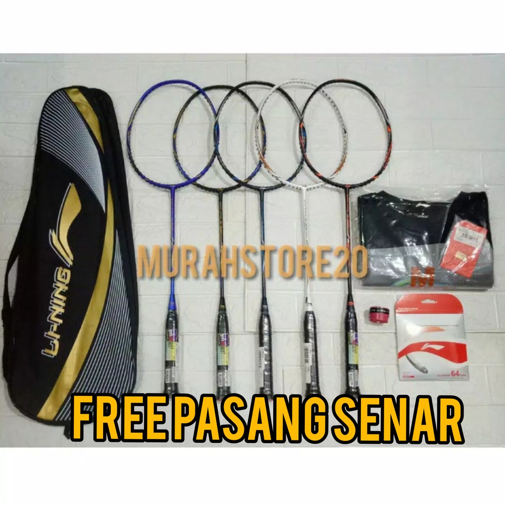 Lining SUPER SERIES 2020 Badminton Racket Max Tansion 30 Lbs 100% ...