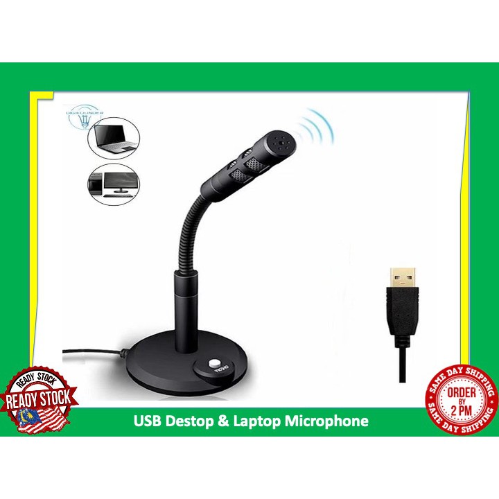 PC Computer USB Microphone With ON/OFF Switch Button | Shopee Malaysia