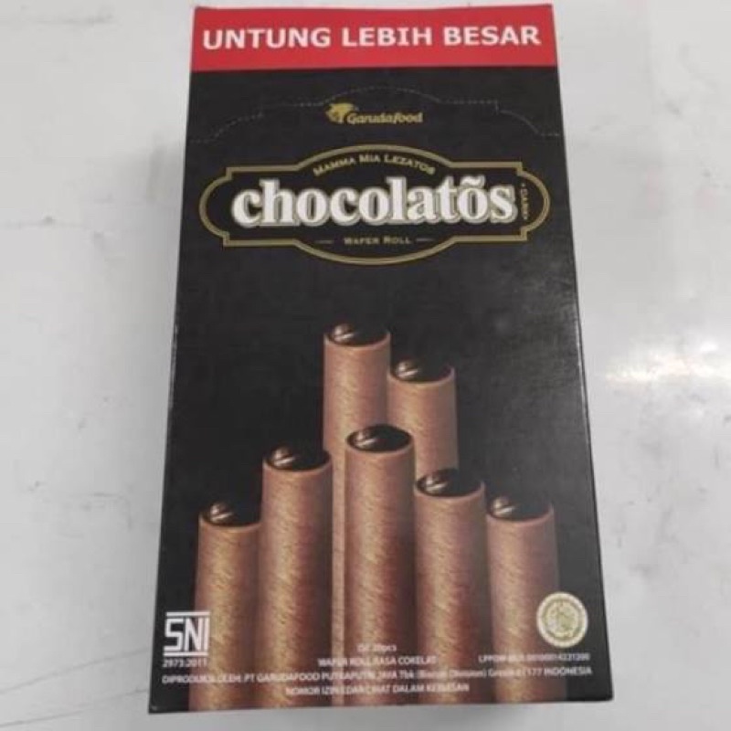 Chocolatos Dark Wafer Stick/chocolatos/chocolatos dark | Shopee Malaysia