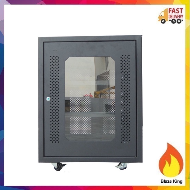 18U PERSPEX DOOR RACK MOUNT CABINET 600 (W) X 800 (D) X 990 (H ...