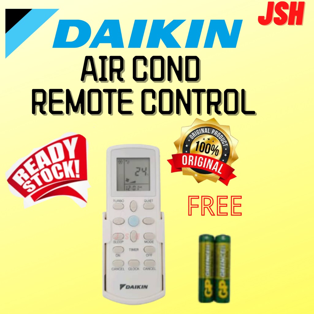 DAIKIN AIR COND REMOTE CONTROL AIR COND SPARE PARTS | Shopee Malaysia