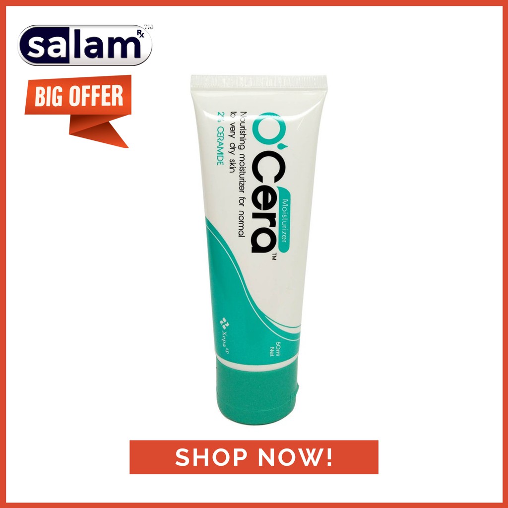 O'CERA / OCERA MOISTURIZER 2% CERAMIDE 50ML [DRY SKIN / MOISTURIZING ...