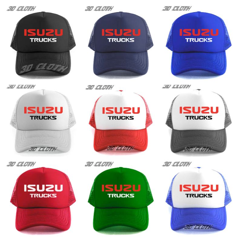 Net ISUZU TRUCKS Trucker Hats - ISUZU TRUCKS Hats | Shopee Malaysia