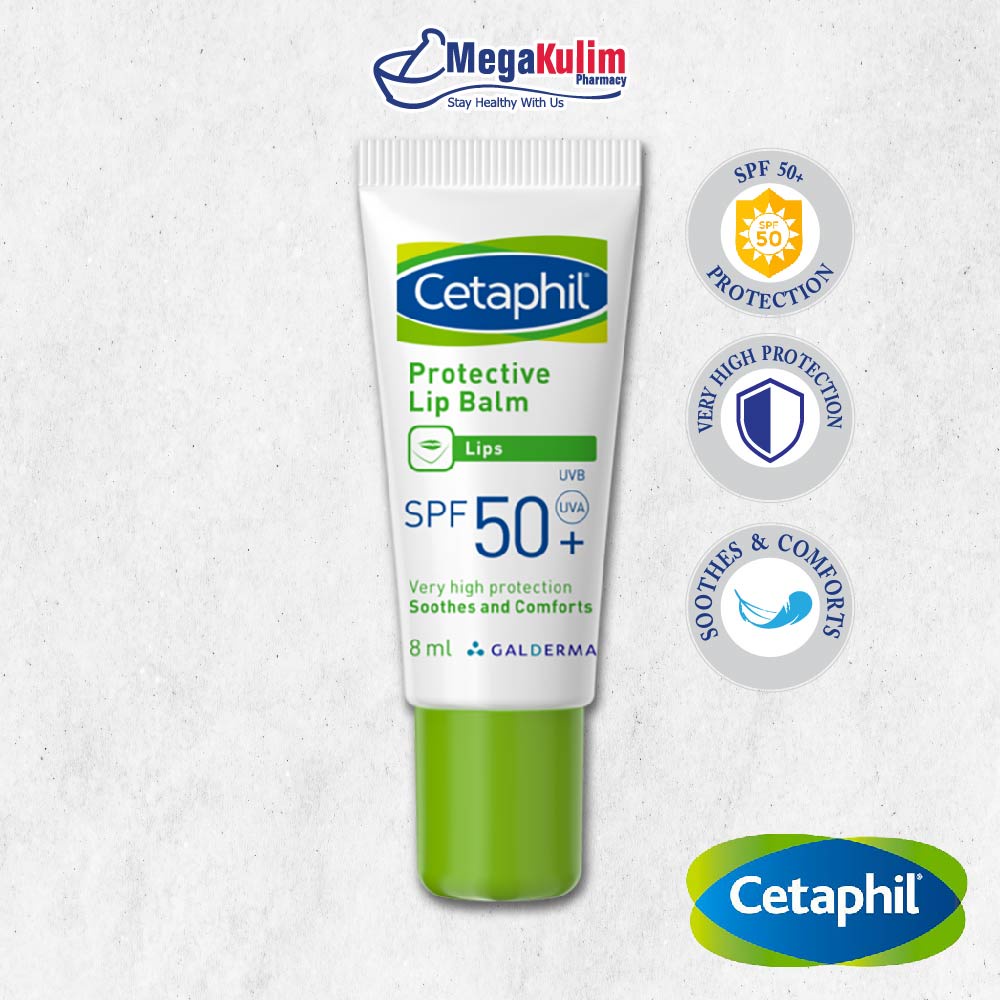 Cetaphil Protective Lip Balm SPF 50+ 8mL | Shopee Malaysia