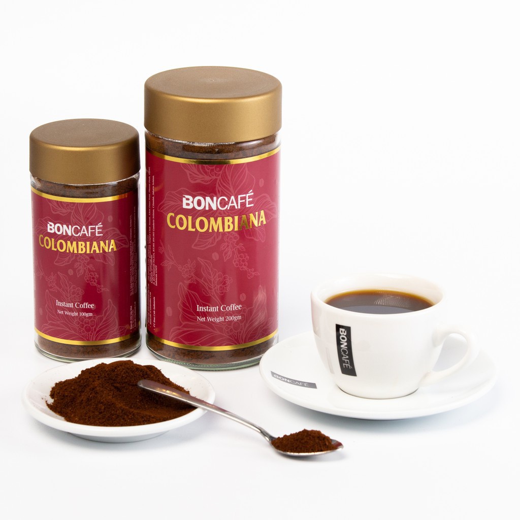 Boncafe Instant Coffee - Colombiana/Mocca/Decaffeinated (100G/200G) | Shopee Malaysia