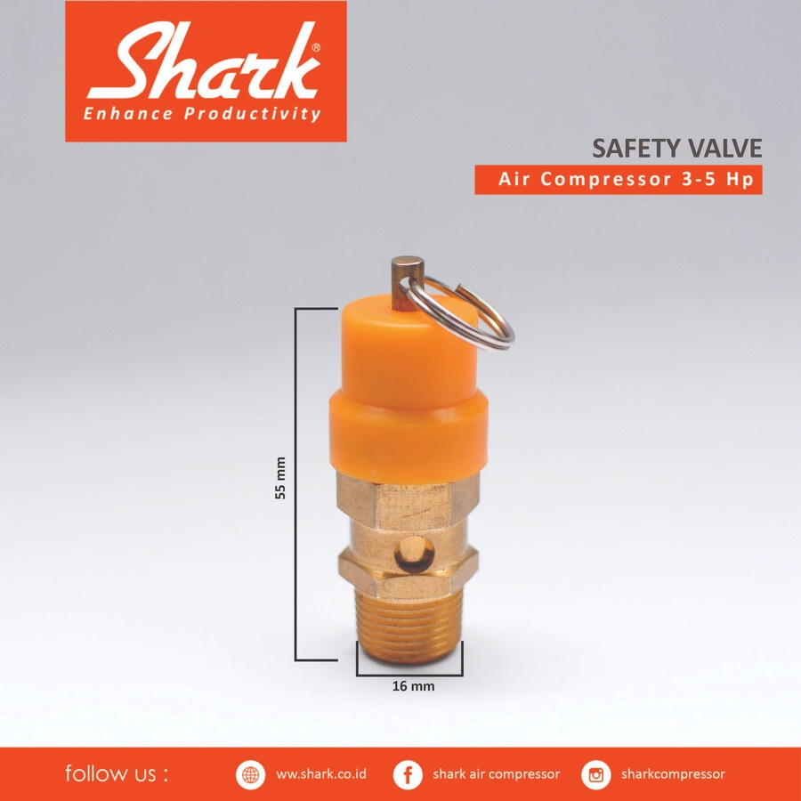 HP Shark Compressor Safety Valve 3 Cellphone to 10 Cellphone | Shopee ...