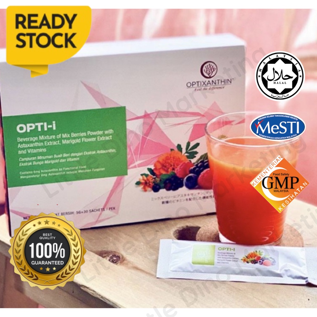 [READY STOCK ]OPTIXANTHIN OPTI-i Eye Care Superfood HALAL Antioxidant ...