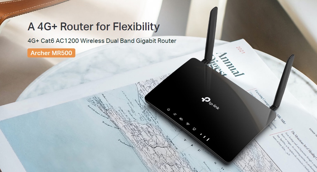 TP-LINK Archer MR500 4G+ Cat6 LTE AC1200 Wireless WIFi Modem Dual Band ...
