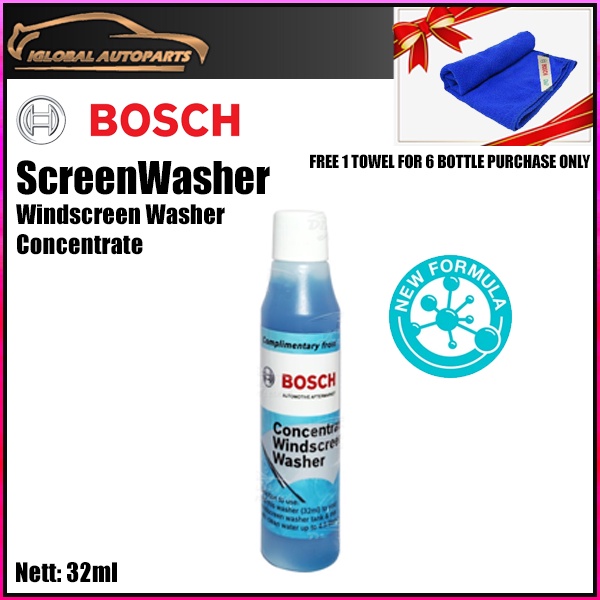 Bosch Windscreen Washer Concentrate Screenwash (32ml) | Shopee Malaysia