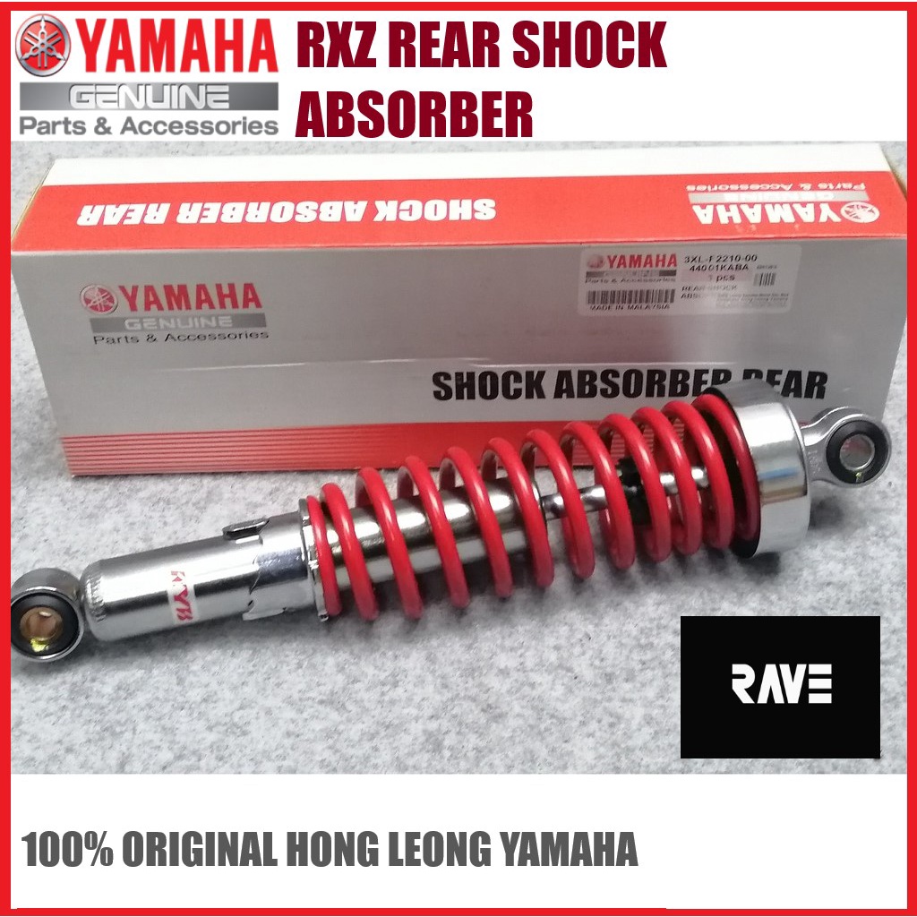 YAMAHA RXZ 3XL REAR ABSORBER / ABSORBER BELAKANG 100% ORIGINAL HONG ...