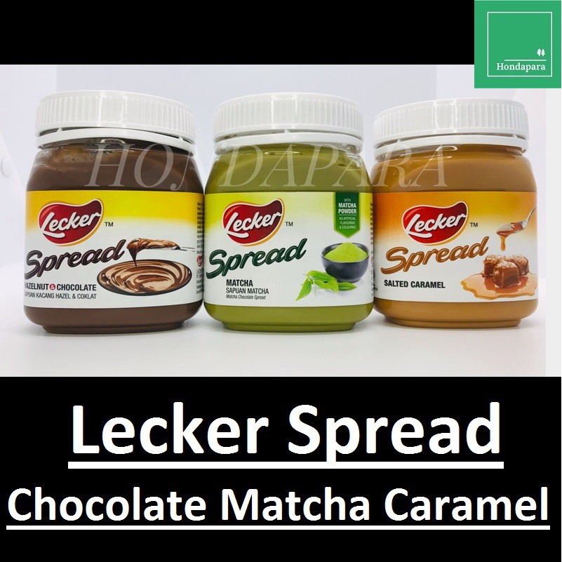 🔥🇲🇾LECKER Hazelnut Chocolate Spread/ Lecker Matcha Spread/ Ready To Use ...