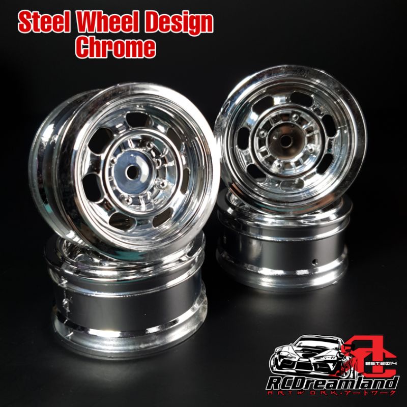 【READY STOCK】RCD 1/10 Rim RC Car Offset6mm Drift Touring Wheel 1/10 ...