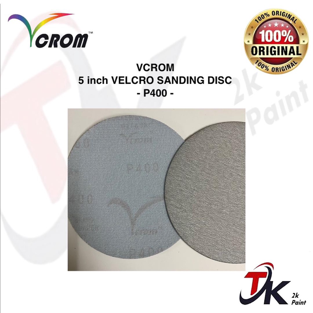 VCROM 5 INCH VELCRO SANDING DISC SANDPAPER SANDING MACHINE/Sandpaper ...