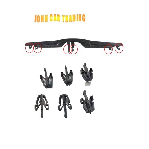 Proton Wira Putra Satria Toyota Front Grille Clip Wira Sarung Clip ...
