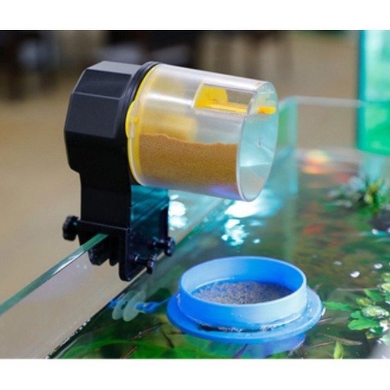 Automatic Feeder Aquarium Goldfish Smart Timing Auto Fish Timer Food ...