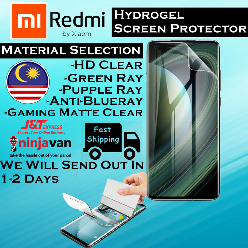 Redmi Note 10 Pro / Redmi Note 10 5G / Redmi Note 10 Hydrogel Screen ...