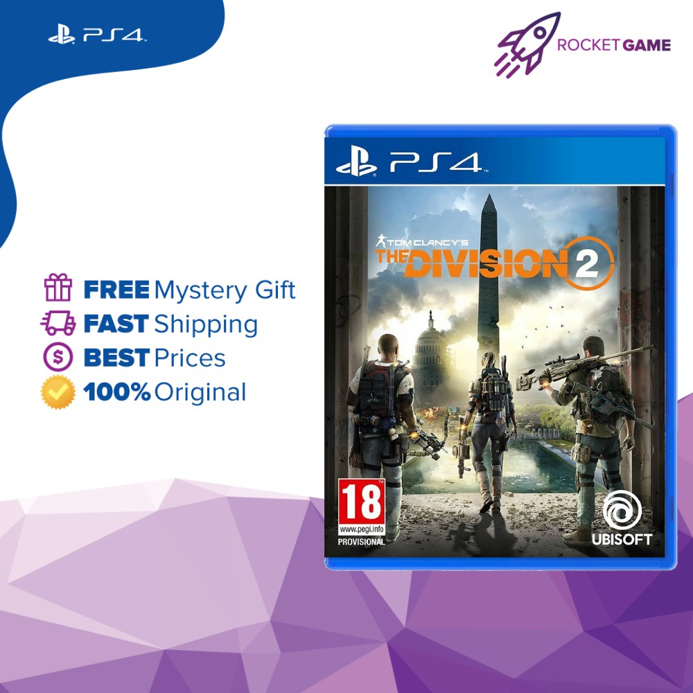 (PS4) Tom Clancy's The Division 2 (ENG/CHN) *Original Brand New ...